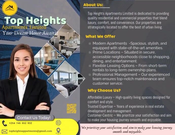 Professional real estate Instagram/flyer template | PosterMyWall