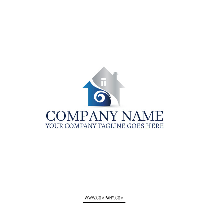 Professional Real Estate Logo Template | PosterMyWall