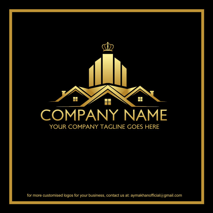 Professional Real Estate Logo-Vorlage | PosterMyWall