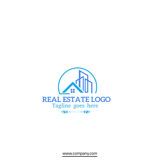 Professional Real Estate Logo Template | PosterMyWall