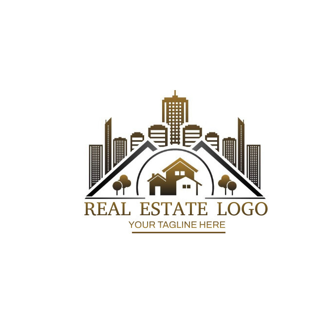 Professional Real Estate Logo Templat | PosterMyWall