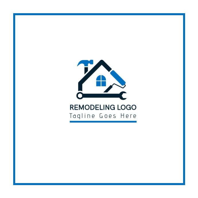 Copy of Professional Remodeling Logo, Home Remodeling Logo, House ...