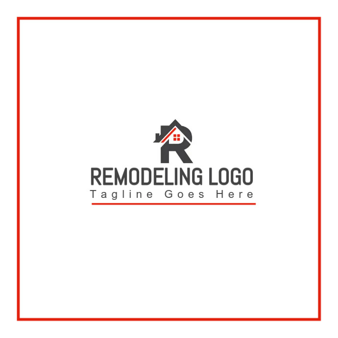 Professional Remodeling Logo, Home Remodeling Logo, House Remodeling ...