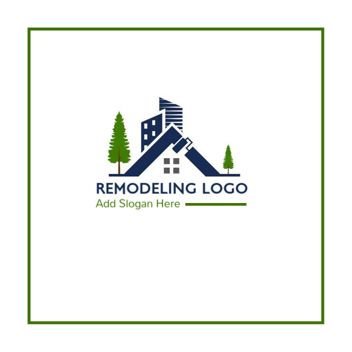 Copy of Professional Remodeling Logo, Remodeling Logo, Renovation Logo ...