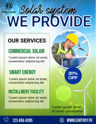 Solar Energy System Flyer Template | PosterMyWall