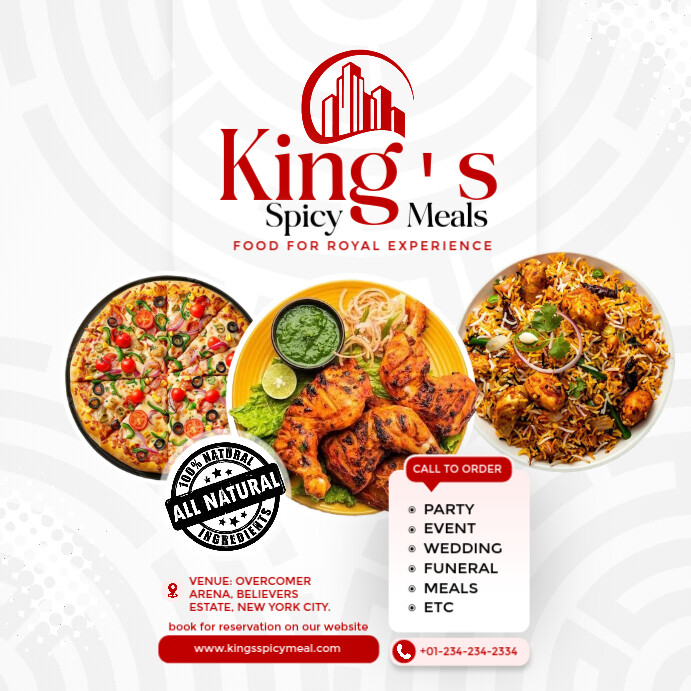 Professional Restaurants Instagram Post Template | PosterMyWall