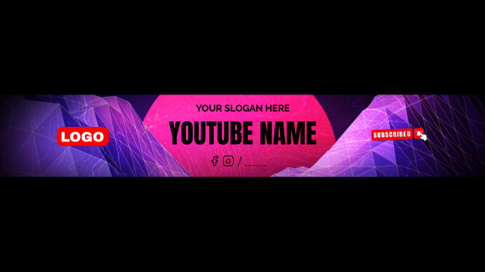 Professional Retro Youtube Channel Cover Phot Template | PosterMyWall