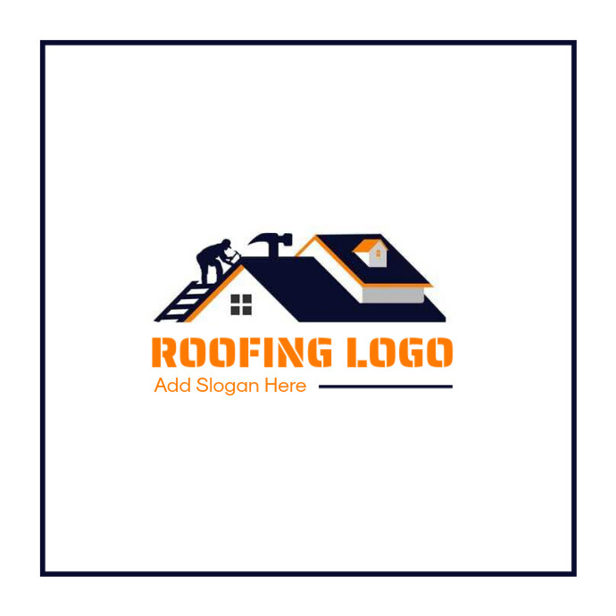 Professional Roofing Logo, Roofing Logo, Roof Repair Logo, Roof ...