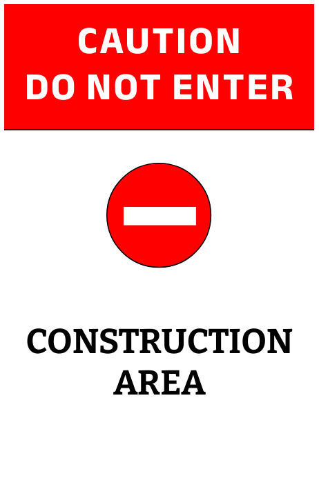 Professional Safety Sign Template Poster | PosterMyWall