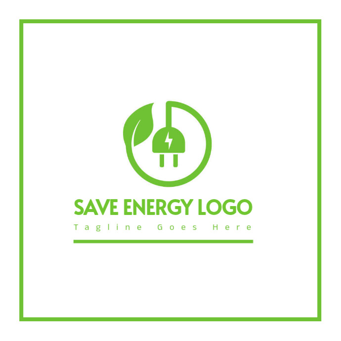 Copy of Professional Save Energy Logo, Save Energy Logo Template, Power ...