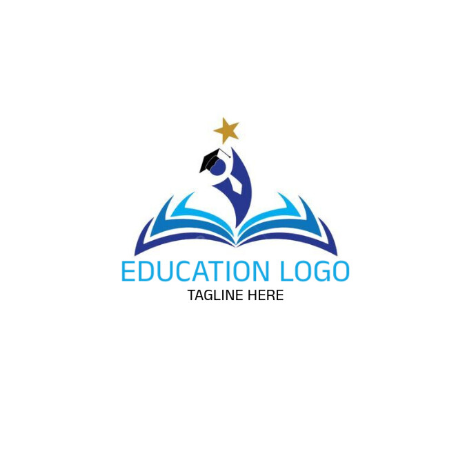 Copy of Professional School Education Logo Design Logo | PosterMyWall