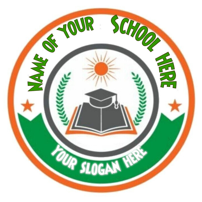 Professional school logo design template for | PosterMyWall