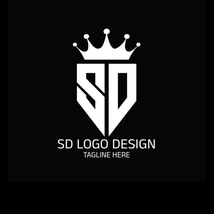 Professional Sd Logo Design Logo Template | PosterMyWall