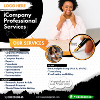 Professional Service Flyer Template | PosterMyWall