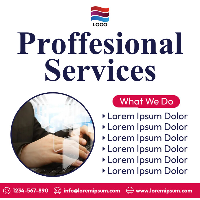 Copy of Professional services flyer template | PosterMyWall