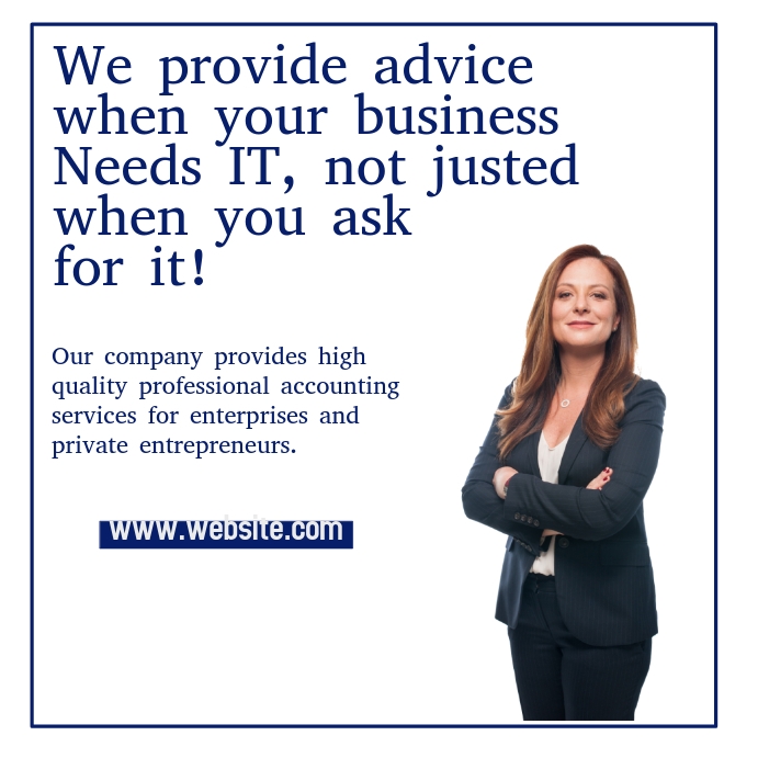 Professional Services Template | PosterMyWall