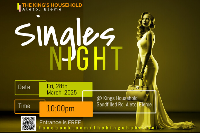Copy of Professional Singles Night Poster | PosterMyWall