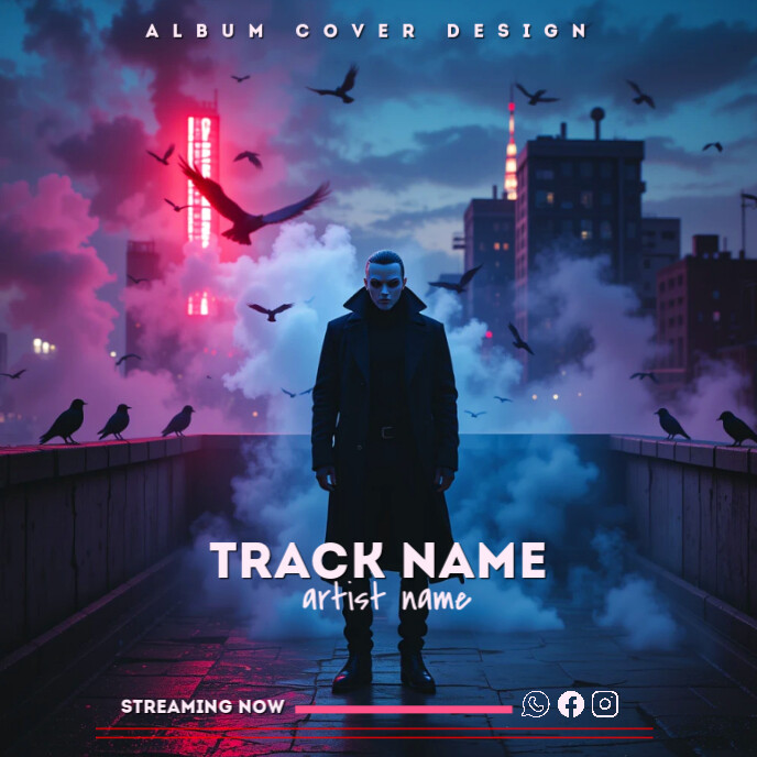 Professional Smoke Crowned Rebel – Urban Trap Cover Album Cover ...