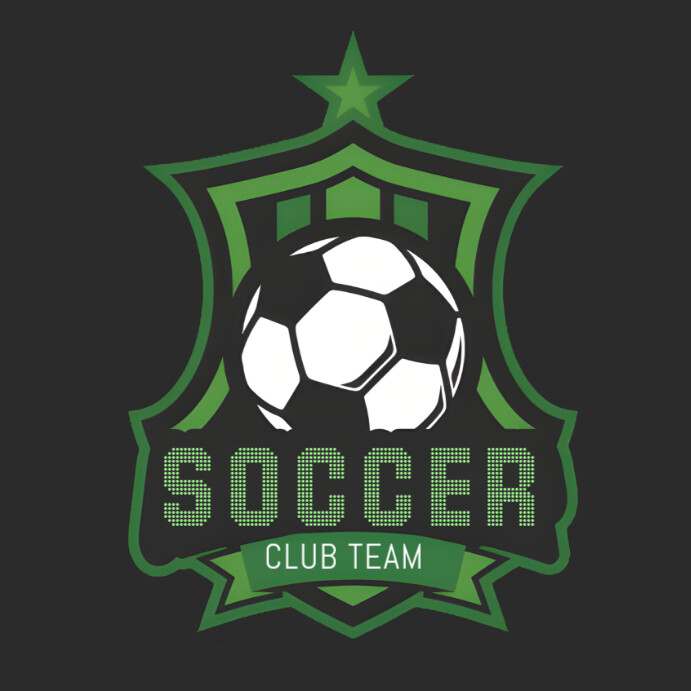 Copy of Professional Soccer Club Team Logo Design | PosterMyWall