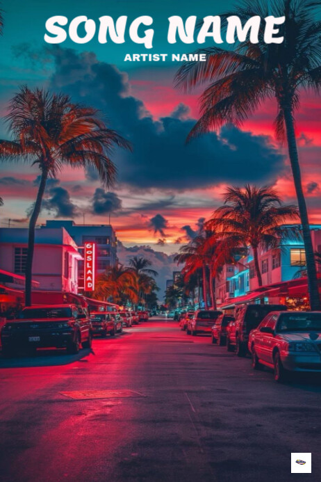 Professional Song Album Co Poster Template | PosterMyWall