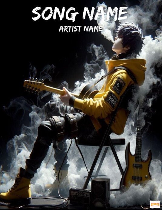 Copy of Professional Song Album Cover Flyer (us Letter) | PosterMyWall