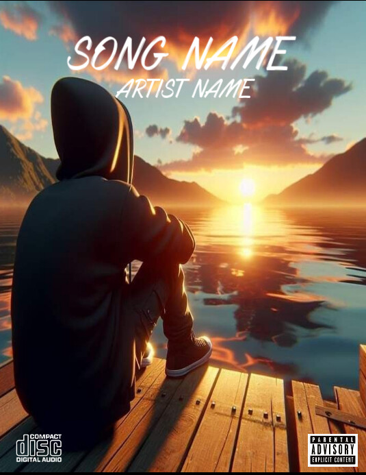 Professional Song Album Cover Flyer Template | PosterMyWall