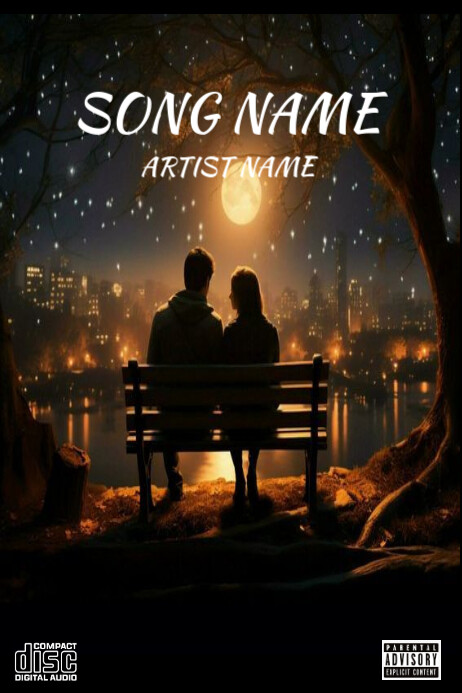 Professional Song Album Cover Poster Template | PosterMyWall