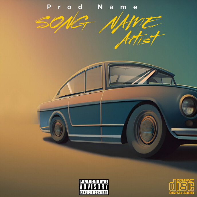 Professional Song Name Album Cover Template | PosterMyWall