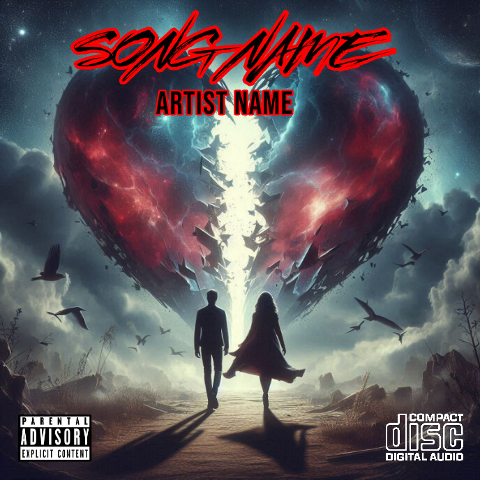 Professional Song Name Album Cover Template | PosterMyWall