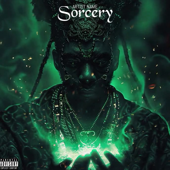 Professional Sorcery Video R&b Hip Hop Album Template | PosterMyWall