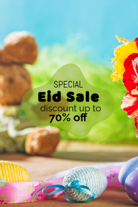 Professional Special Eid Sale Poster Template | PosterMyWall