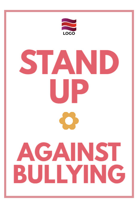 Copy of Professional Stand Up Against Anti Bullying Campaign Middle ...