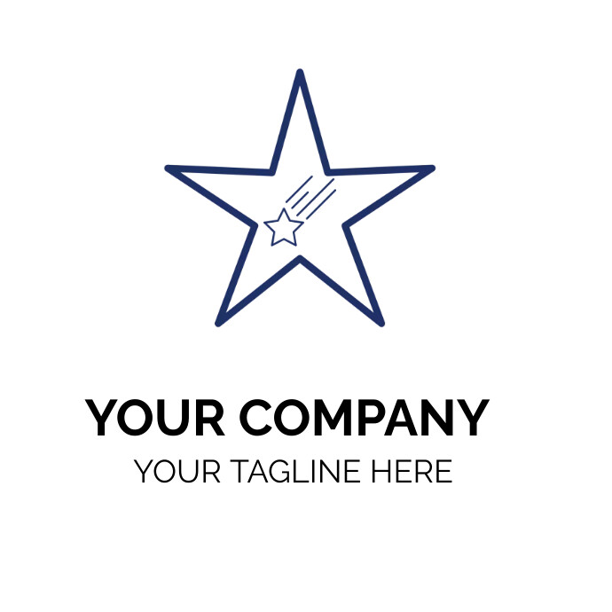 Professional Star Logo Logo Template | PosterMyWall