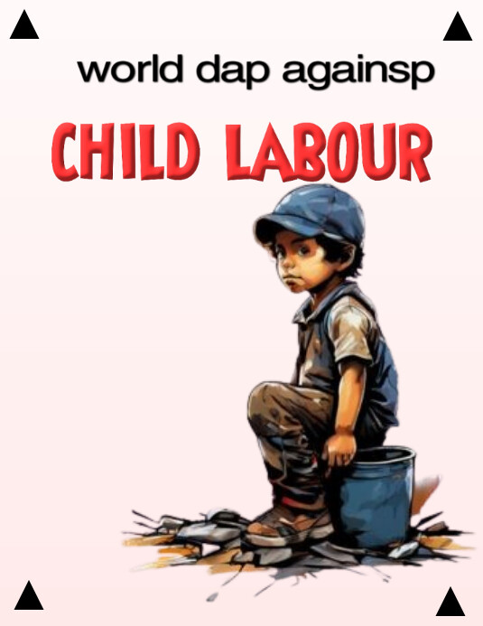 Professional Stop Child Labour Flyer (us Lett Templat | PosterMyWall