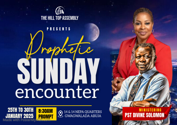 Copy of Professional Sunday A4 | PosterMyWall