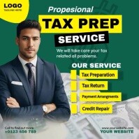 Professional Tax Service Template | PosterMyWall