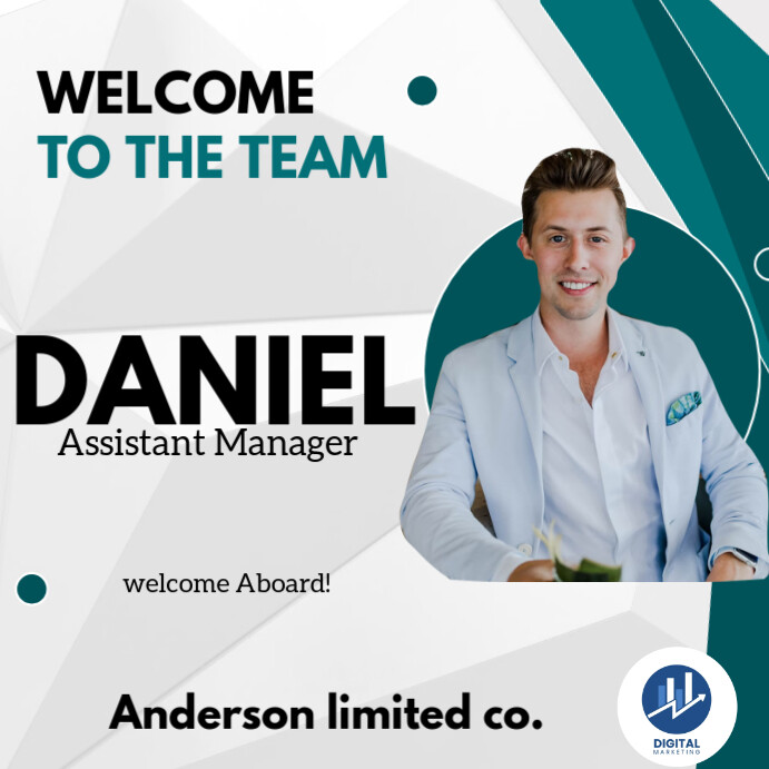 Professional Team Welcome Announcement Corporate Linkedin Instagram ...