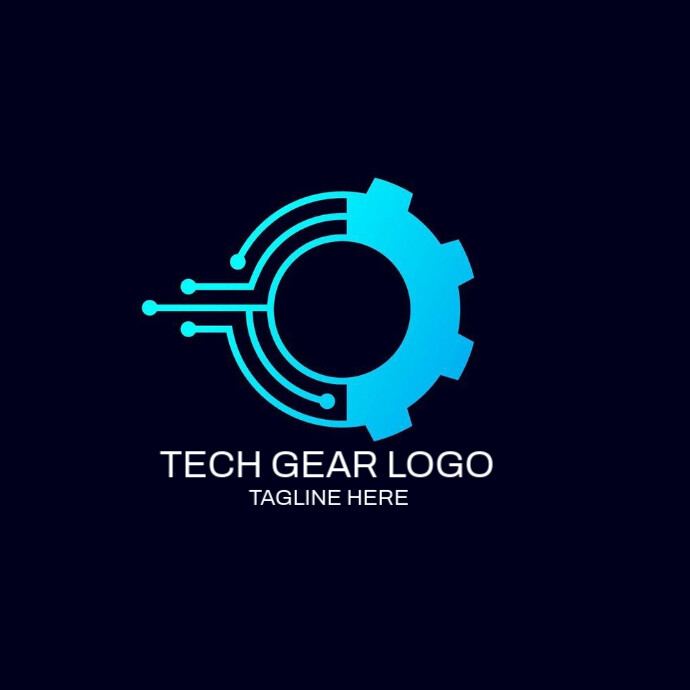 Copy of Professional Tech Logo Design Logo | PosterMyWall