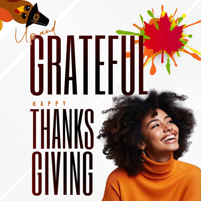 Copy of Professional Thanksgiving, Thanksgiving Greeting Card ...