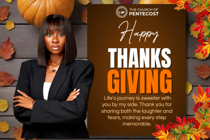 Professional Thanksgiving Day Poster Template | PosterMyWall