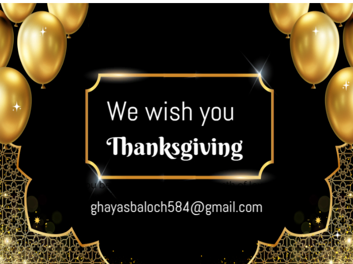 Professional Thanksgiving Template Yard Sign | PosterMyWall