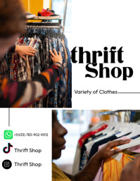 Thrift store flyer template | PosterMyWall