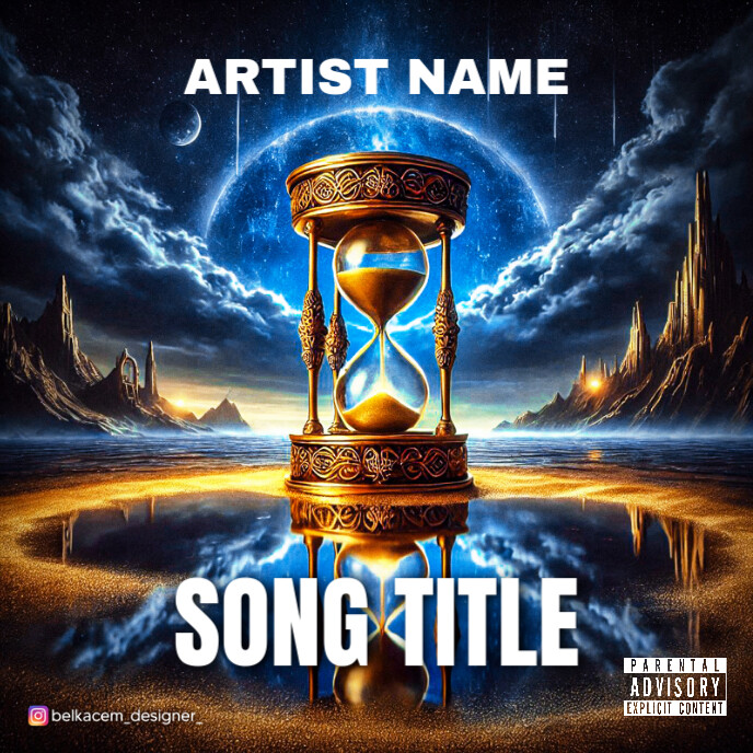 Professional Time Album Cover Template | PosterMyWall