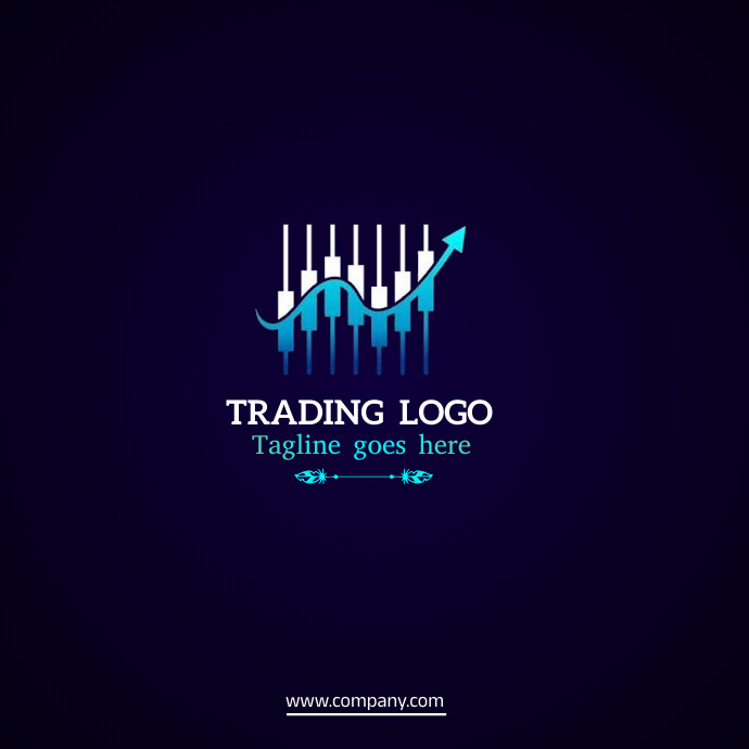 Plantilla de Professional Trading Logo For Sale | PosterMyWall
