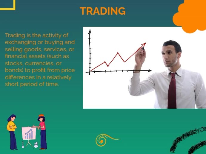 Professional Trading Presentation Template | PosterMyWall