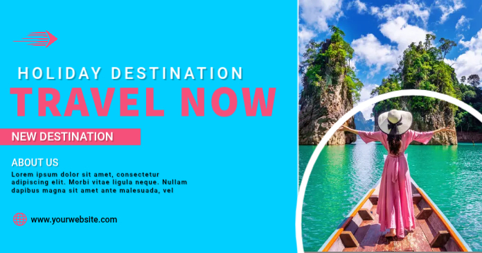 Plantilla de Professional Travel Facebook Shared Image | PosterMyWall