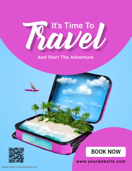 Copy of Professional Travel Flyer (us Letter) | PosterMyWall