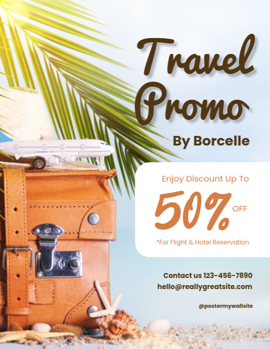 Copy of Professional Travel Promotion Flyer (us Lette | PosterMyWall