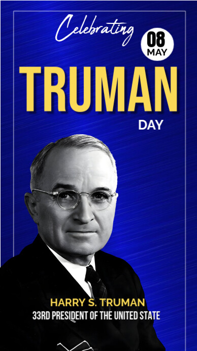 Copy of Professional Truman Day Instagram Story | PosterMyWall