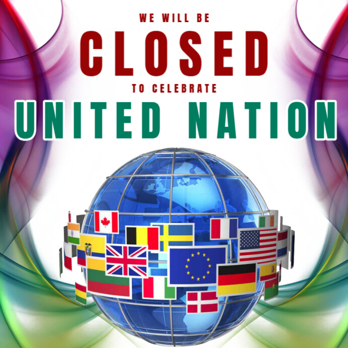 Professional United Nations Day Instagram Post Template | PosterMyWall